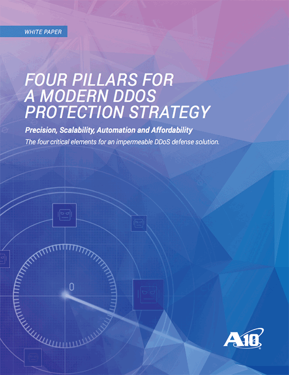 Four Pillars for a Modern DDoS Protection Strategy | A10 Networks